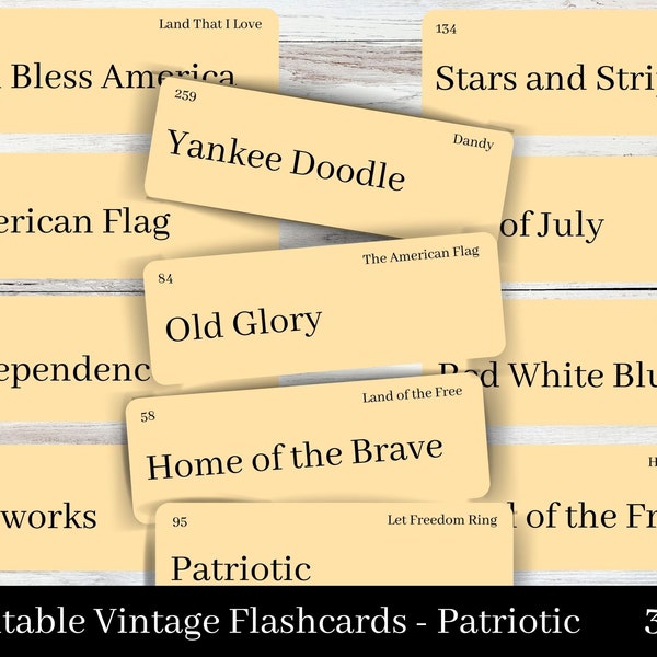 Kids Flash Cards - Etsy