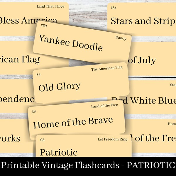 Patriotic Paper Digital - Etsy