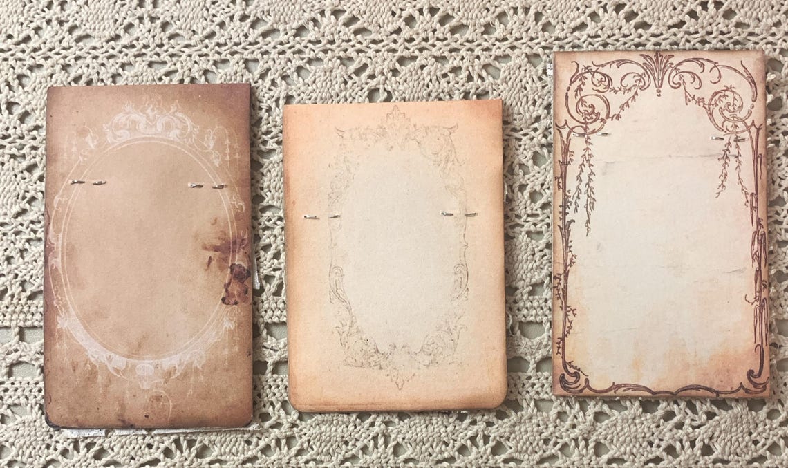 SAMPLE CARDS, 6 Handmade Vintage Lace and Fabric Sample Cards, Old ...
