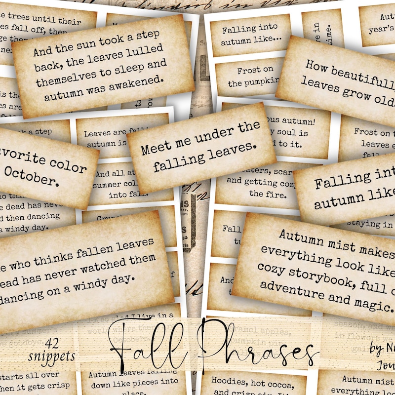 Cut Out Journaling Words - Etsy