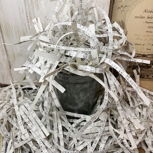 SHREDDED SHEET MUSIC, Vintage Music Pages Shredded for Nests, Cloches ...