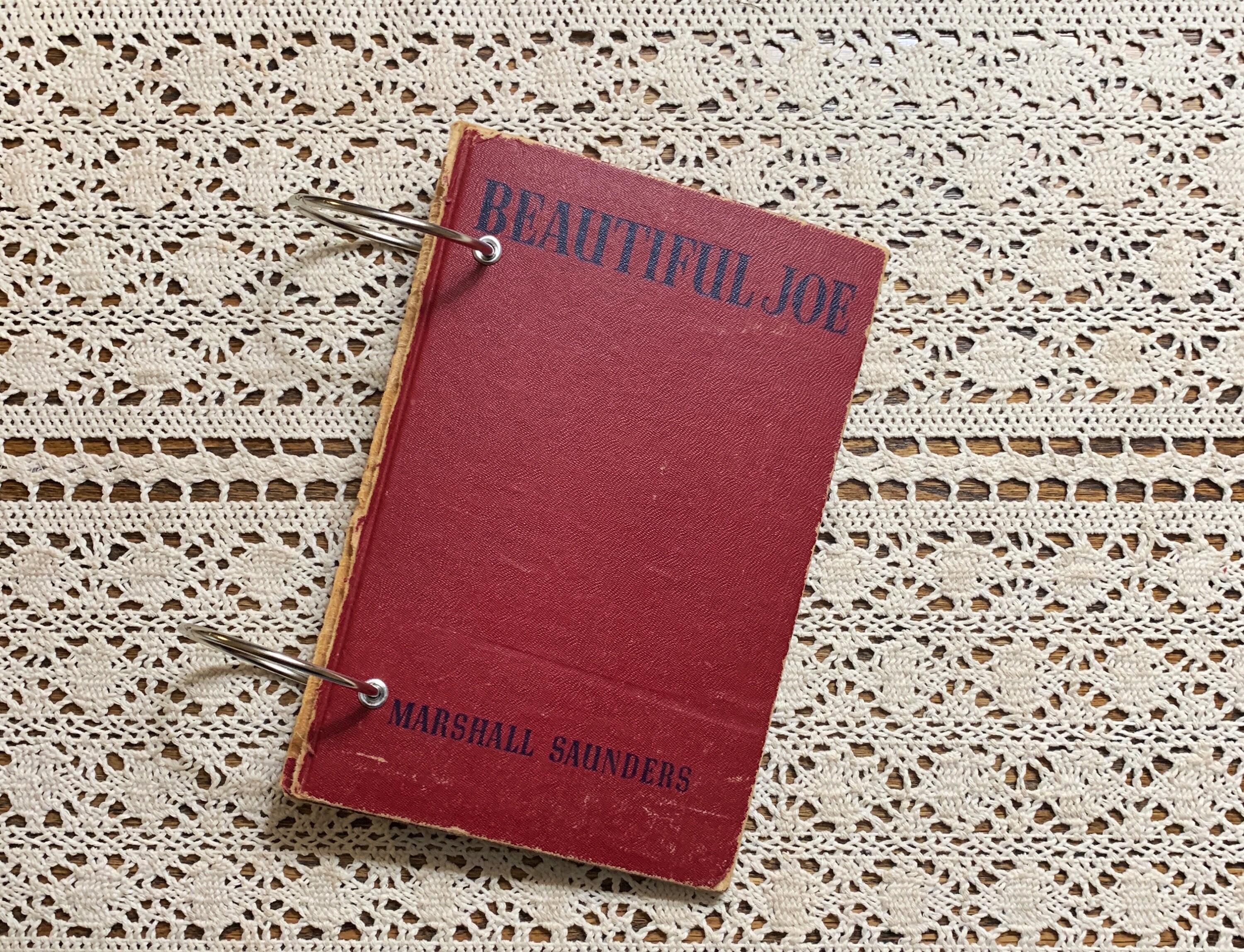 1934 Beautiful Joe Junk Journal Book Cover Grungy Cranberry - Etsy