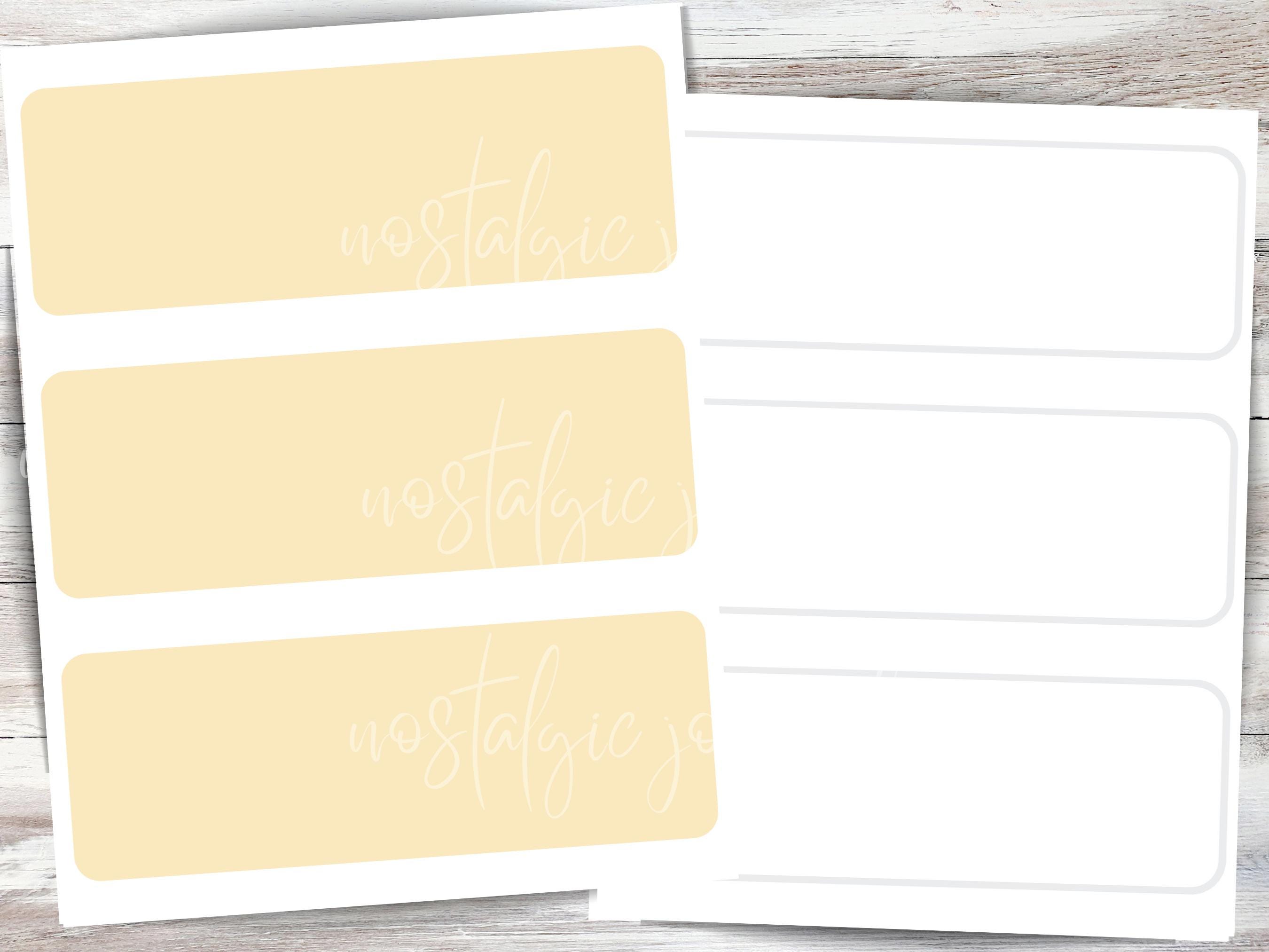 VINTAGE FLASHCARDS Digital Download, Large Vintage Inspired Word ...