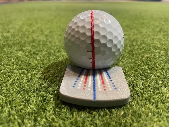 GOLF BALL MARKER, Alignment Aid, Golf Accessory, Putting Aid, Putting ...