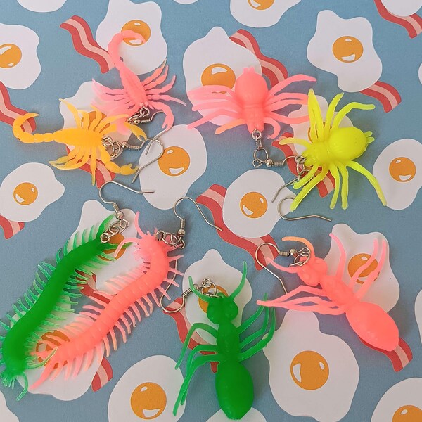 Unique Bug Earrings - Etsy