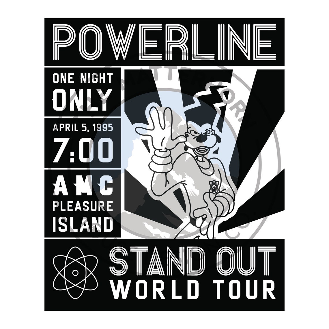 Powerline World Tour Poster SVG Bundle - Etsy Australia