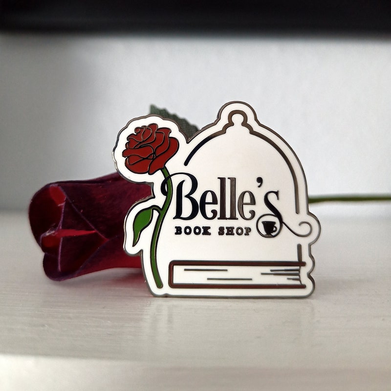 Book Enamel Pins - Etsy
