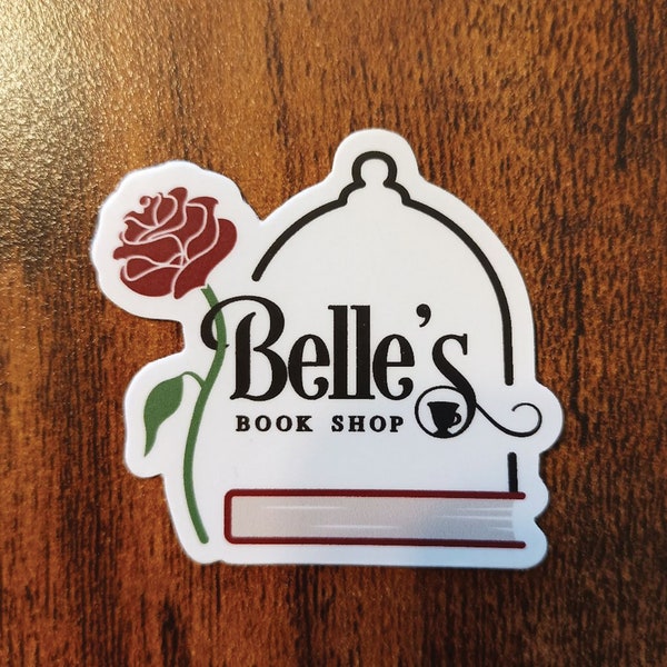 Belle Sticker - Etsy