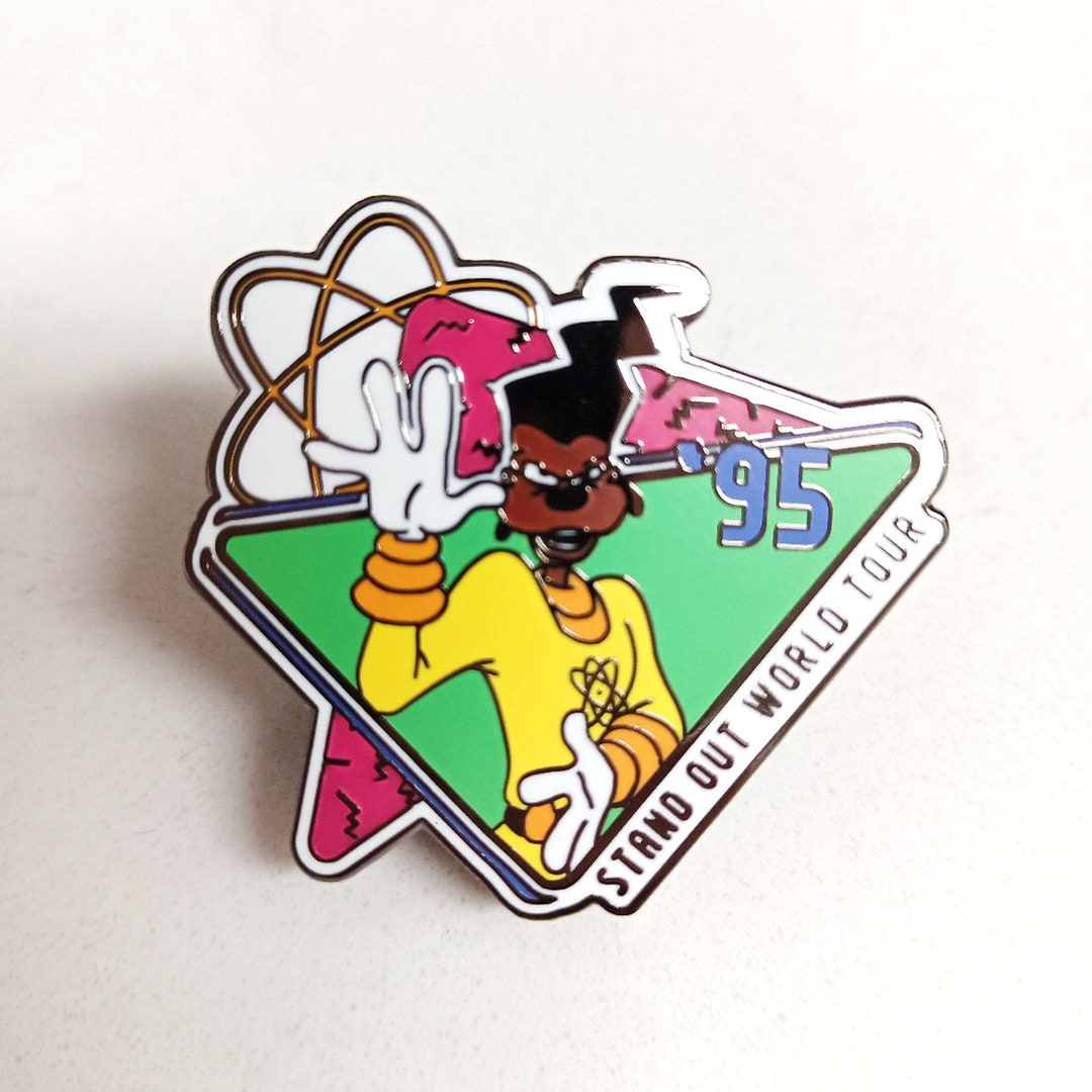 Powerline Stand Out World Tour | 1.5" Enamel Pin - Etsy