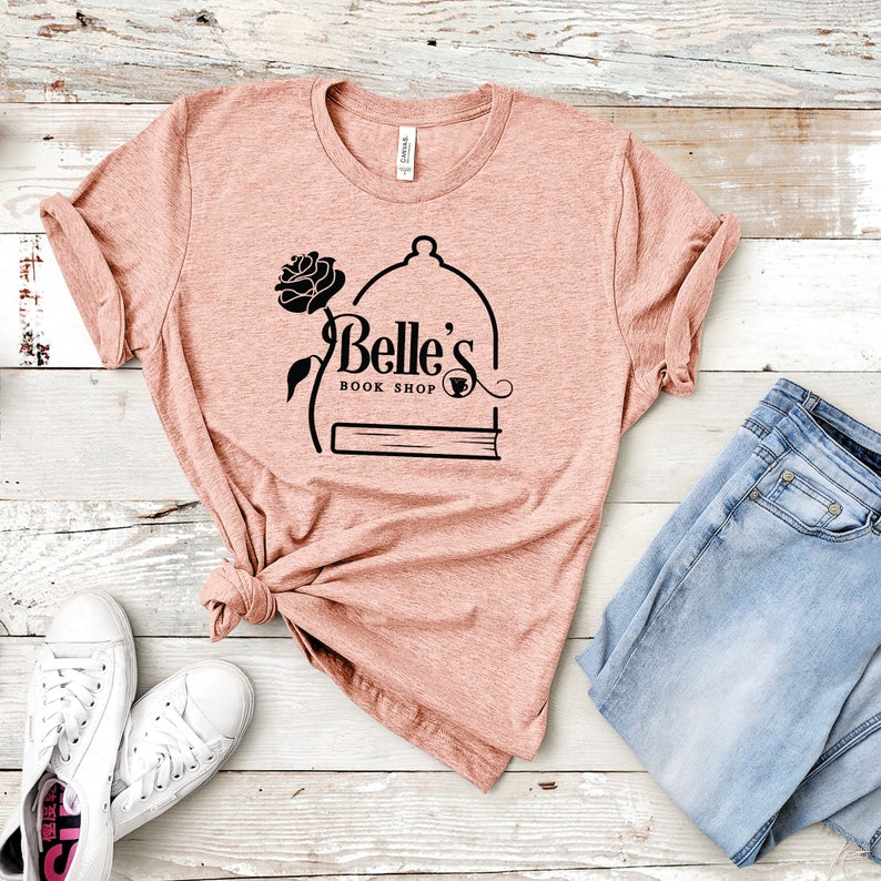 Belle's Book Shop SVG Bundle - Etsy