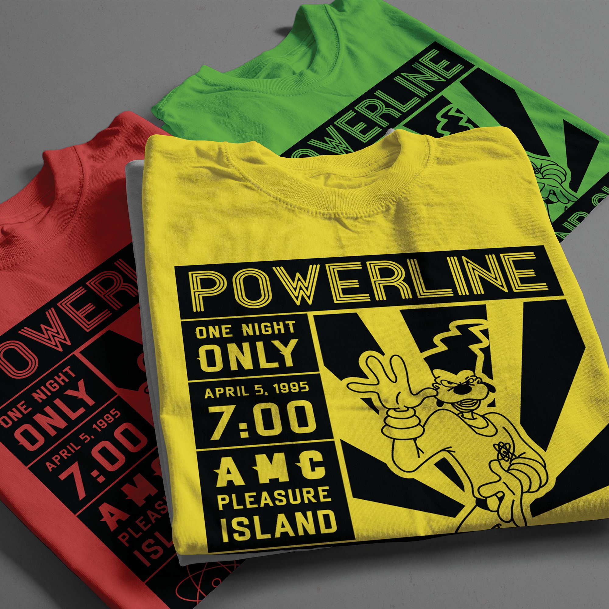 Powerline World Tour Poster SVG Bundle - Etsy