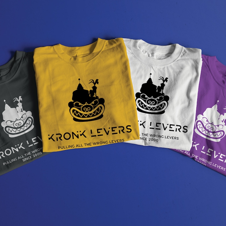 Kronk Levers | Secret Lab Car | T-shirt - Etsy
