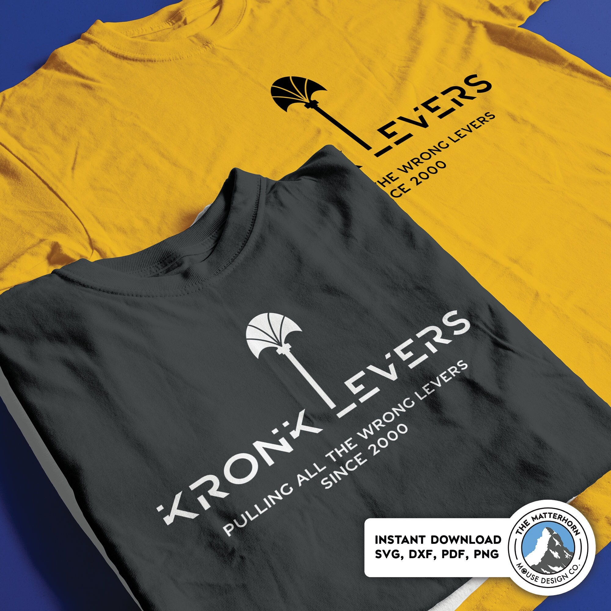 Kronk Levers SVG Bundle - Etsy