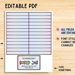 Bored Jar, Boredom Buster, Bored Games, Bored in the House, Boredom Box ...