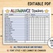 Allowance Tracker, Weekly Allowance Chore Chart, Editable Allowance ...