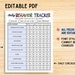 Daily Behavior Tracker, Behavior Tracking for Kids, Track Students ...