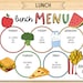Editable Kids Breakfast Planner, Meal Weekly Planner, Breakfast Menu ...