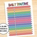 Kids Daily Schedule, Homeschool Daily Routine, Kids Daily Routine ...