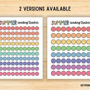Summer Reading Tracker, Summer Book Tracker, Summer, Kids Reading Log ...