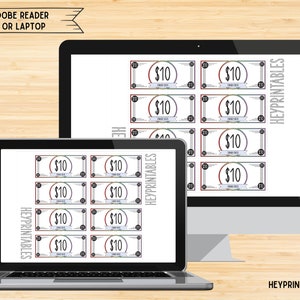 Editable Mom Chore Bucks Printable, Behavior Bucks, Chore Bucks, Reward ...
