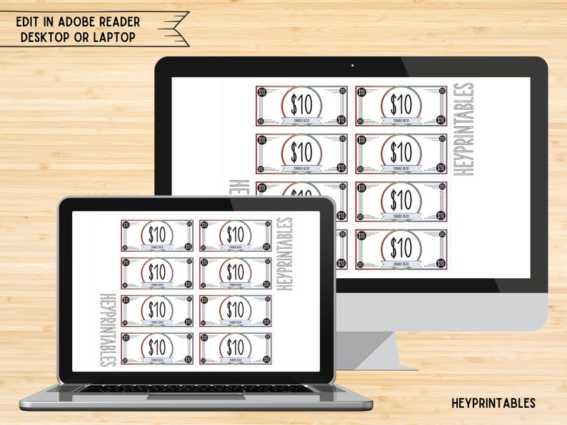 Editable Mom Chore Bucks Printable, Behavior Bucks, Chore Bucks, Reward ...