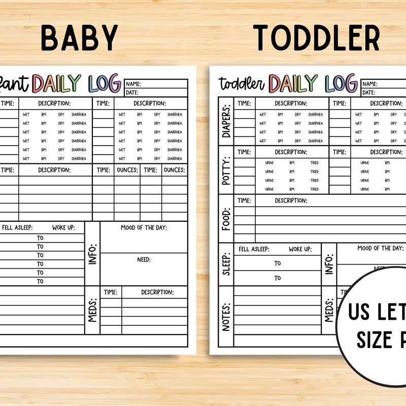Baby Report Forms - Etsy