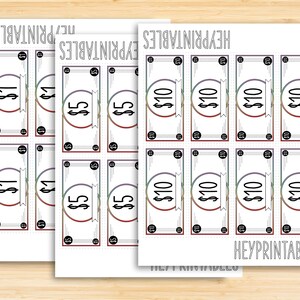 Editable Mom Chore Bucks Printable, Behavior Bucks, Chore Bucks, Reward ...