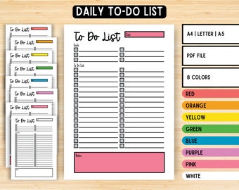 To Do List Printable, to Do List Planner Page, Productivity Planner, to ...