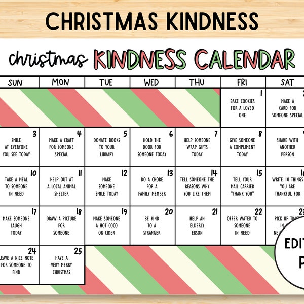 Christian Advent Calendar - Etsy