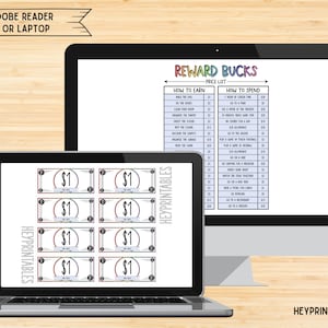 Kids Reward Bucks, Mom Bucks, Reward System for Kids, Chore Bucks, Good ...