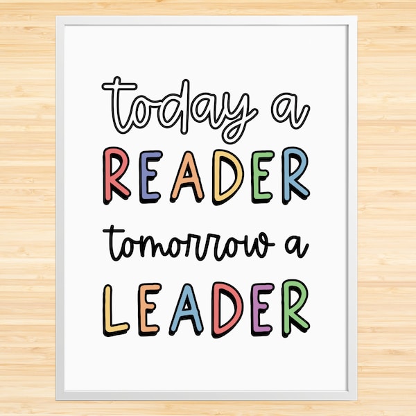 Today a Reader - Etsy