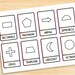 Minimalist Shapes Flashcards Printable, Modern Basic Shape Flash Cards ...