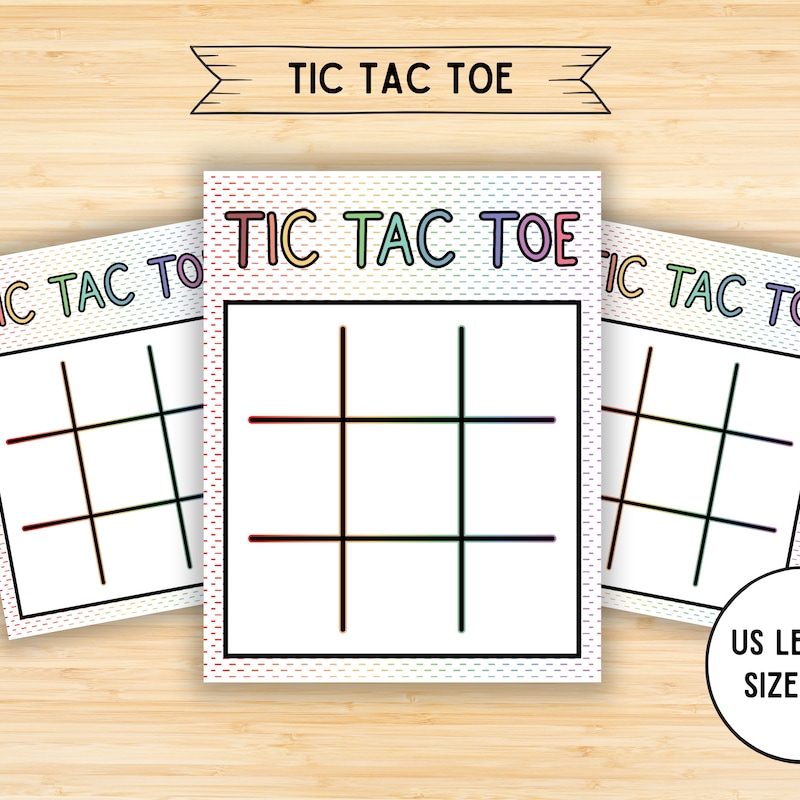 Tic Tac Toe - Etsy
