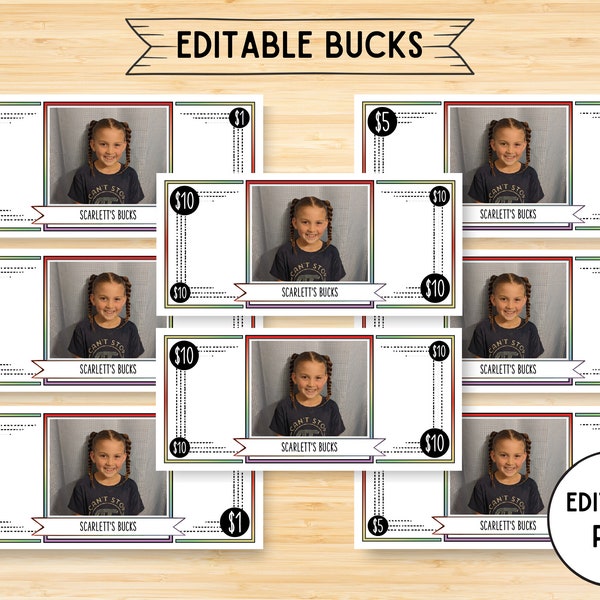 Printable Behavior Dollars - Etsy