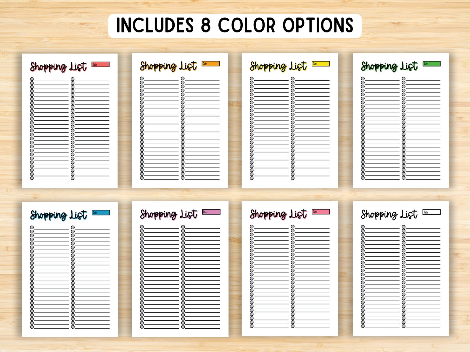 Printable Shopping List, Grocery List Printable, Simple Grocery List ...