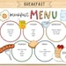 Editable Kids Lunch Planner, Meal Weekly Planner, Lunch Menu for ...