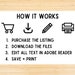 Christmas Chores Reward Chart, Santa Claus List, Chore Chart Kids ...