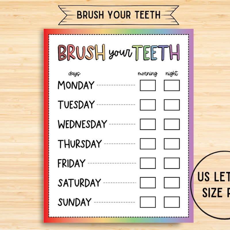 Brush Teeth - Etsy