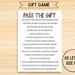 Pass the Gift Game, Birthday Game, Family Game, Kids Games, Party Games ...