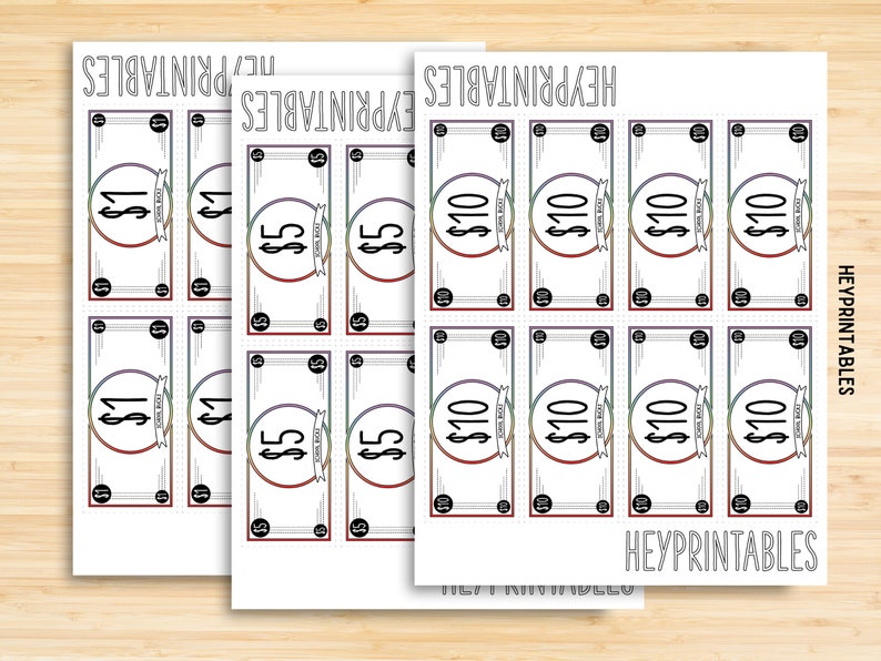 School Bucks Printable, School, Teacher, Homeschool, Remote Learning ...