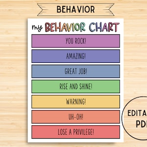 Red Yellow Green Behavior Chart Monday Made It Behavior Chart