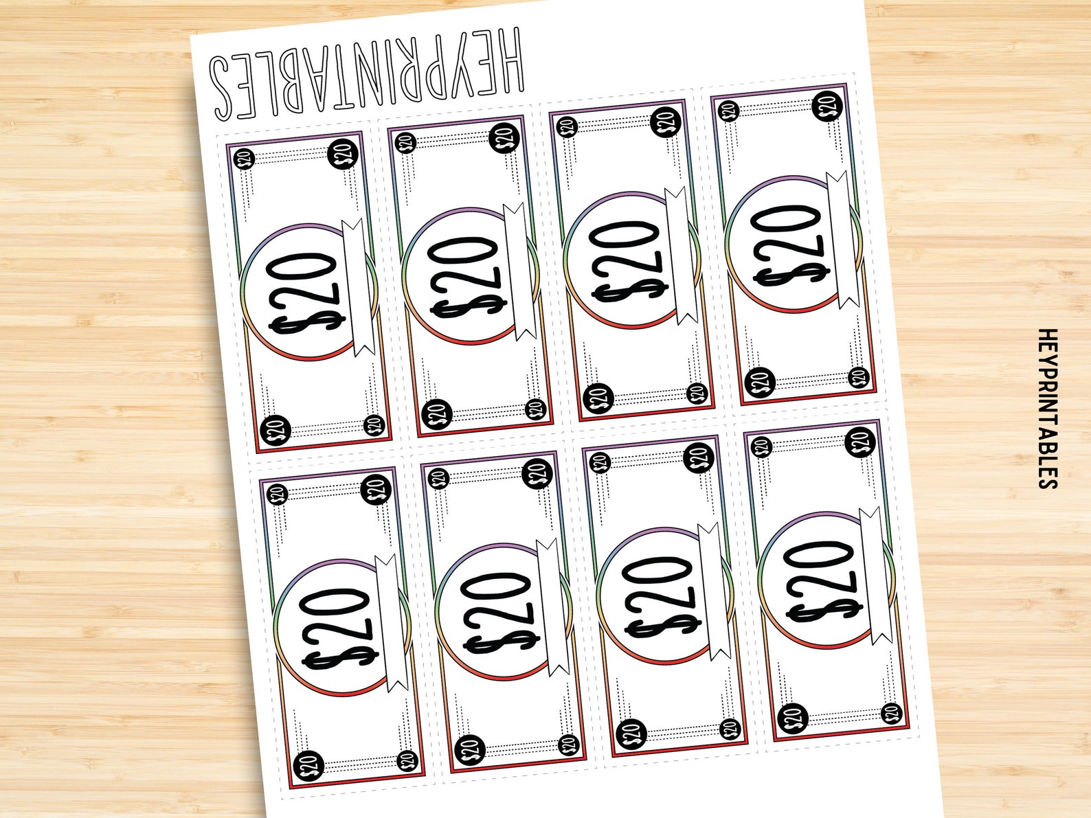 Editable Mom Chore Bucks Printable, Behavior Bucks, Chore Bucks, Reward ...