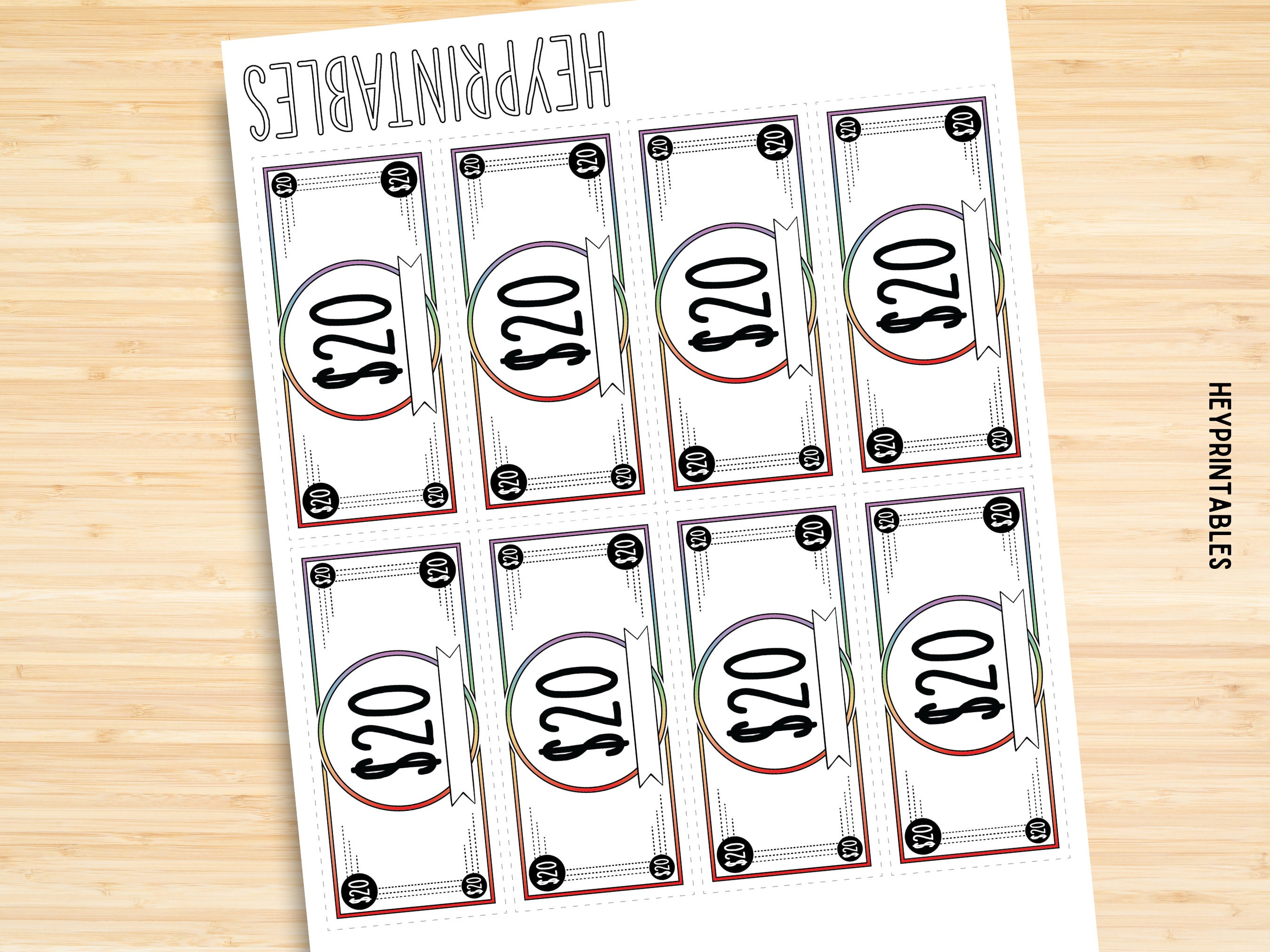 Editable Mom Chore Bucks Printable, Behavior Bucks, Chore Bucks, Reward ...