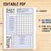 Editable Summer Bundle, Screen Time Checklist, Daily Routine, Chores ...