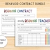 Daily Behavior Tracker, Behavior Tracking for Kids, Track Students ...