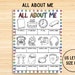 Favorites Survey, All About Me Printable, Questionnaire, My Favorite ...
