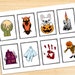 Halloween Memory Game, Printable Halloween Matching Game, Fall Game for ...