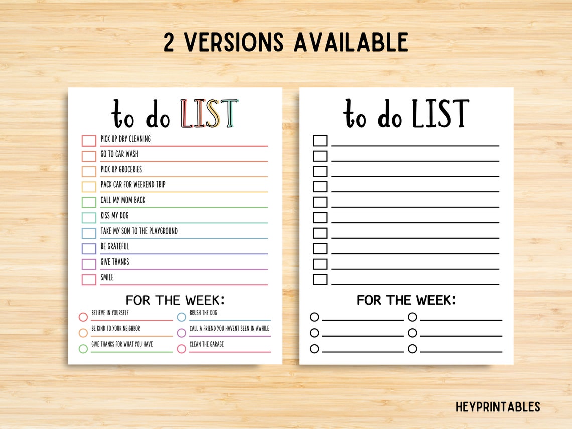 Daily Routine, Printable Daily Routine, Responsibility Chart, Chore ...