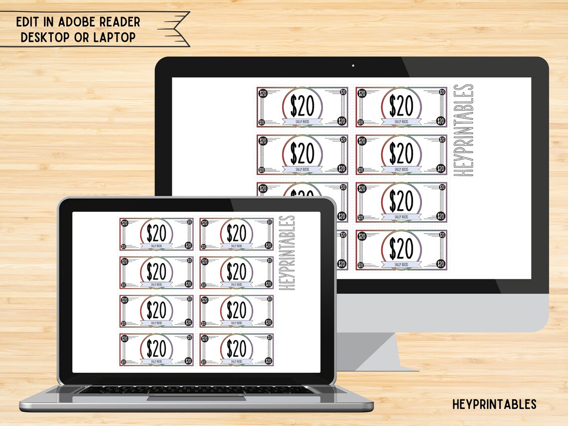 Editable Mom Chore Bucks Printable, Behavior Bucks, Chore Bucks, Reward ...