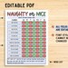 Christmas Chores Reward Chart, Santa Claus List, Chore Chart Kids ...